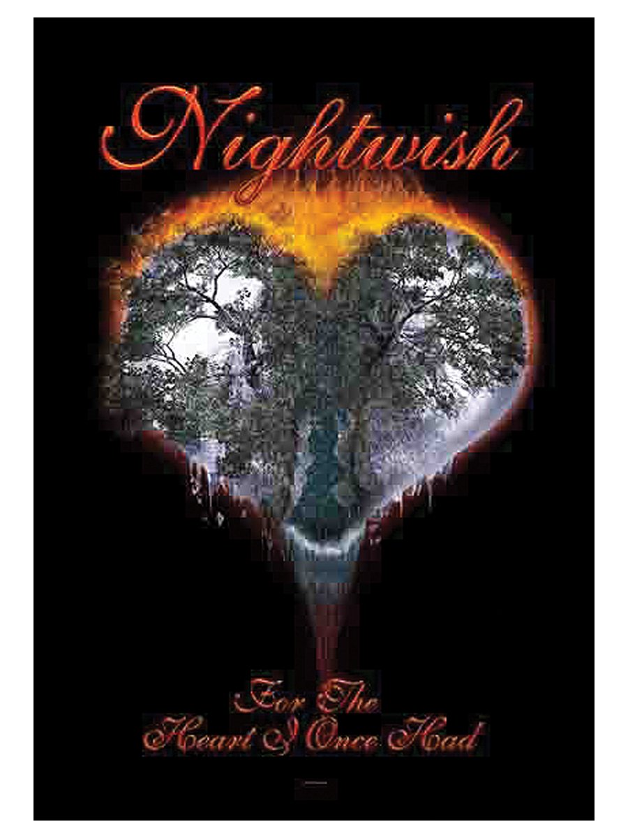 Nightwish Poster Fahne for the Heart für Band Fans