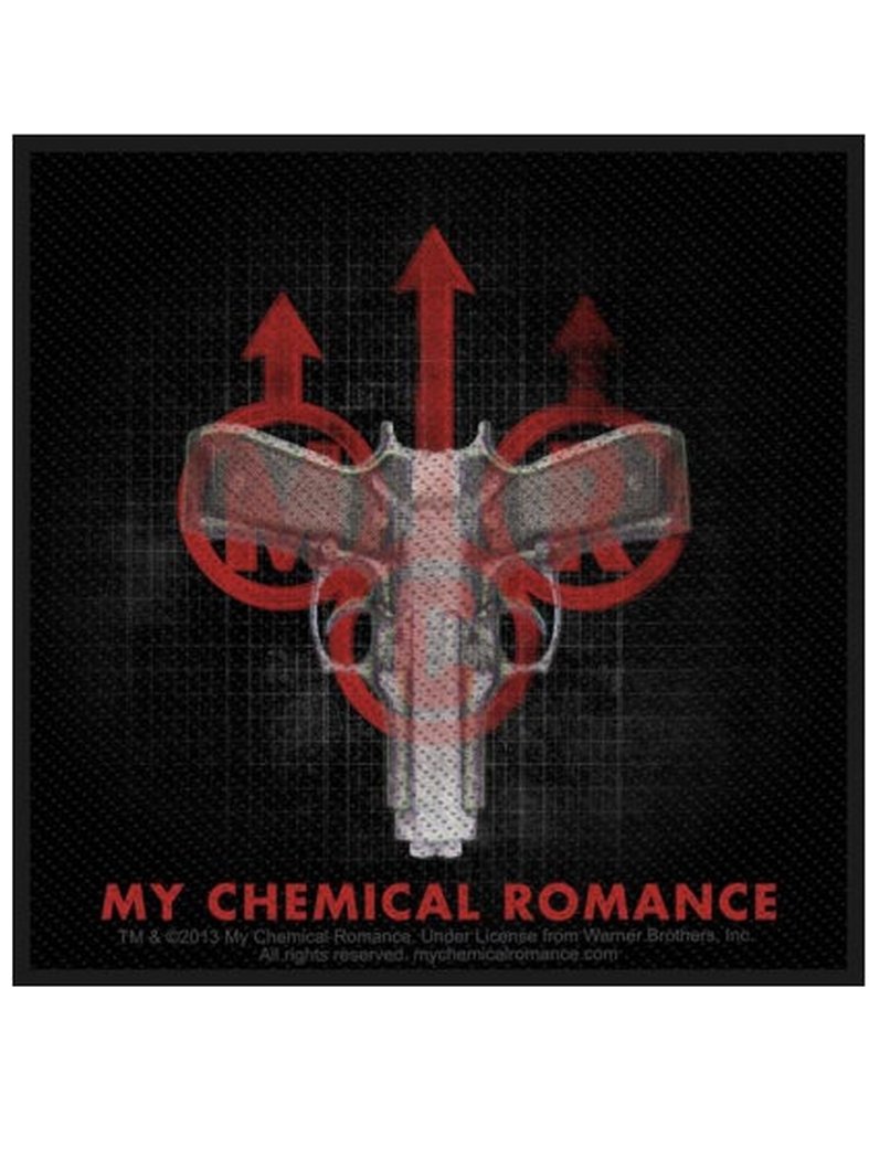 Aufnäher My Chemical Romance Double Gun armardi