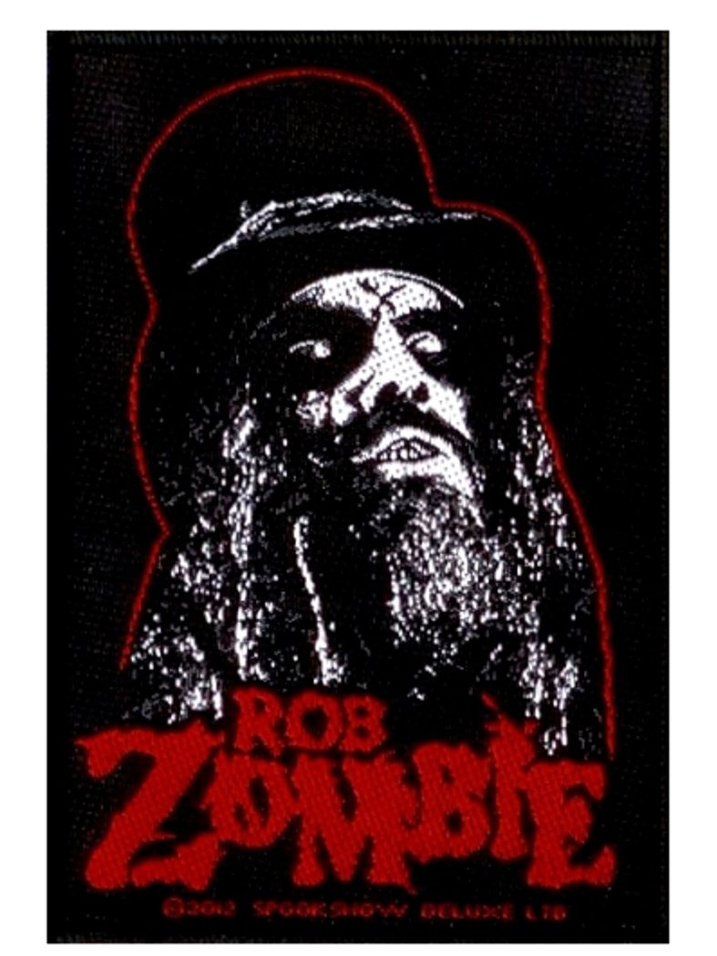 Aufnäher Rob Zombie Portrait bei armardi