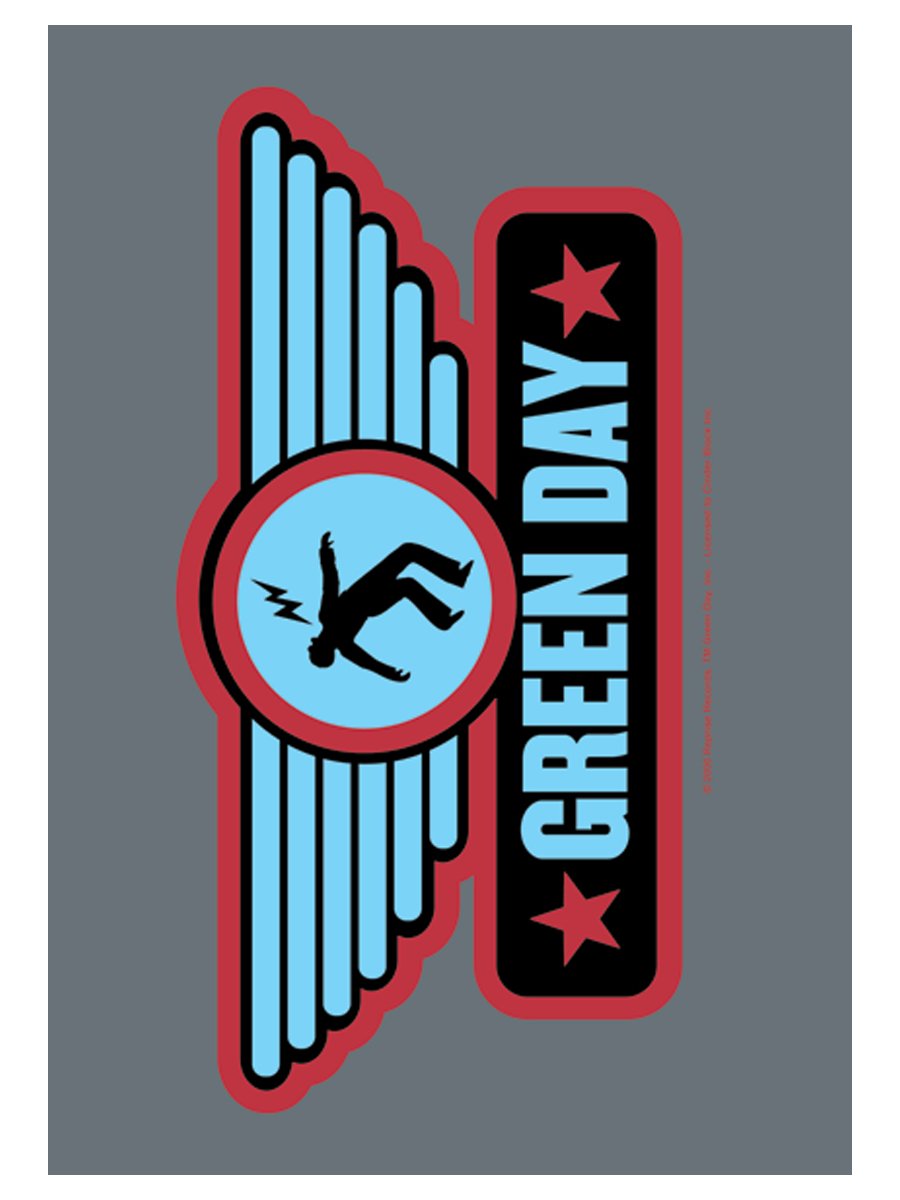 Green Day Poster Fahne Logo zur Dekoration